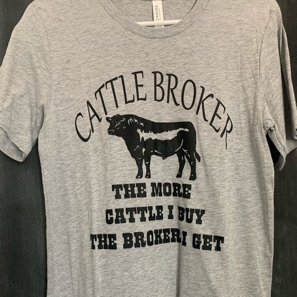 Tops | Cattle Broker Graphic Tee | Poshmark